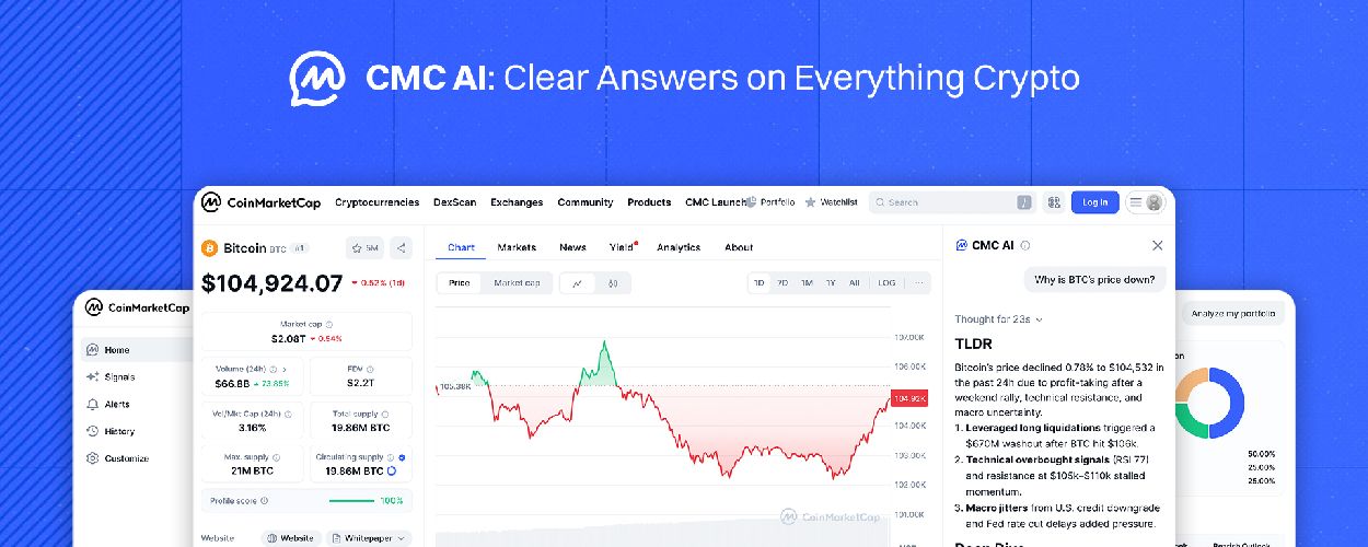 CoinMarketCap Launches First Phase of CMC AI - CoinPasar